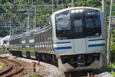JR東日本E217系電車 写真素材 5727025 無料 フォトライブラリー photolibrary