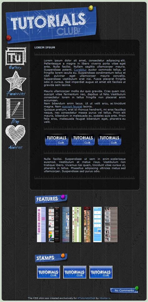 Tutorialsclub Css Journal By Kuma X On Deviantart