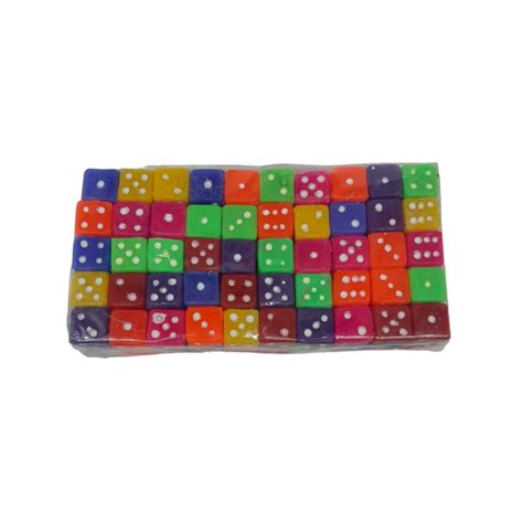 Dados De Colores Jumbo 22 Mm C100 Teisa Papelera México