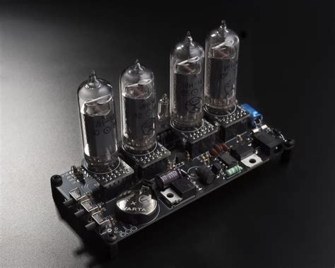 Modular Nixie Tube Clock Kit 4 Tube Nixiediy