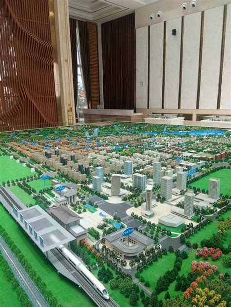 郑万高铁禹州高铁新城实体规划图 城建交通 精品万州网址