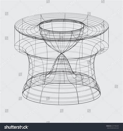 Wireframe Design Isolated On Grey Background Stock Illustration Shutterstock