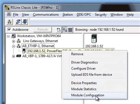 set a powerflex 525 s ethernet ip address using a pc the automation blog