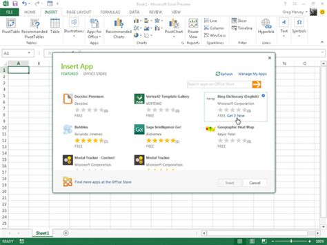 How To Install Apps For Office In Excel Dummies