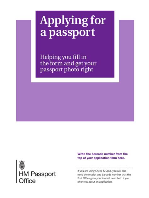 Passports Guidance Booklet Passport Government Information