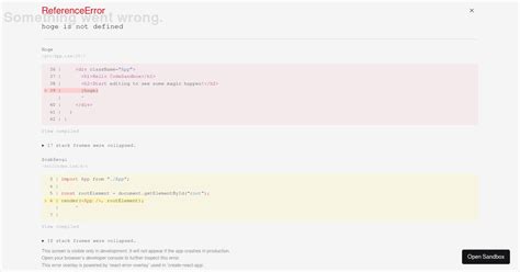 With Error Boundary Codesandbox With Error Boundary Codesandbox