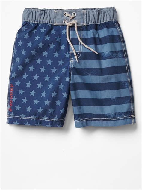 Gap公式オンラインストア Stars And Stripes Swim Trunks