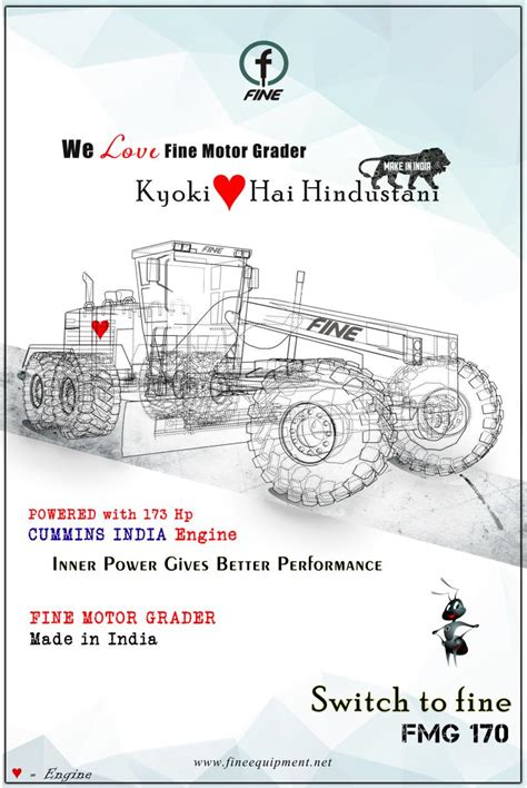 Rohit Sutar On Linkedin Switchtofine Constructionequipment India Vocalforlocal Madeinindia