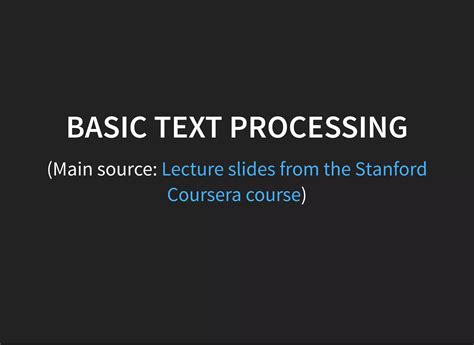 Multi Lingual Text Processing Ppt