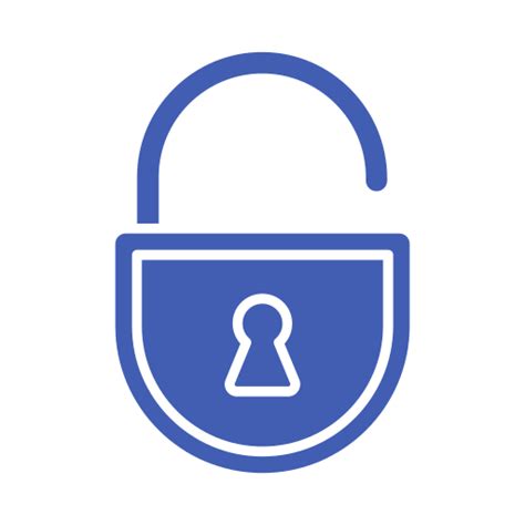 Unlocked Generic Color Fill Icon