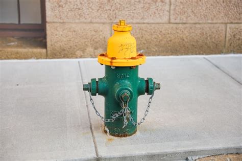 Premium Photo A Fire Hydrant With The Number 52 On It