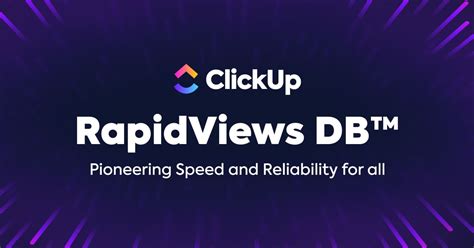 ClickUp Means Faster Better Performance For You