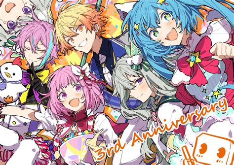 Hatsune Miku Tenma Tsukasa Ootori Emu Kusanagi Nene Kamishiro Rui