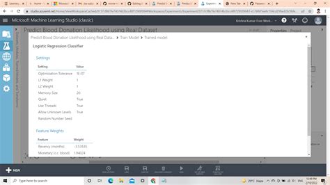 Github Krishnakumar Blood Prediction Experiment Blood Donation