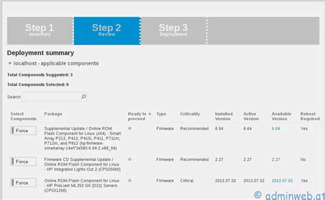 Firmware And Bios Updates Meines Hp Proliant Ml350 G6 Servers Mit Hp Smart Update Manager Hp Sum