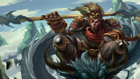 3840x2160 Resolution Wukong League Of Legends 4k Wallpaper Wallpapers Den