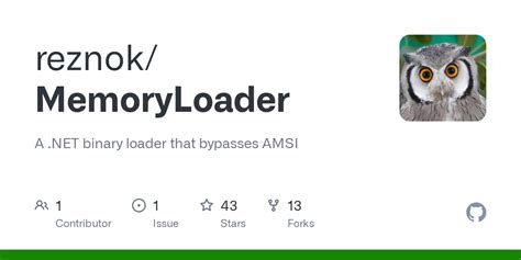 github reznok memoryloader a binary loader that bypasses amsi
