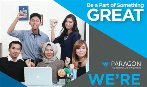 Lowongan Kerja PT Paragon Technology And Innovation Gokerja ID