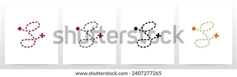 Treasure Map Trail X Mark Spot Stock Vector Royalty Free Shutterstock