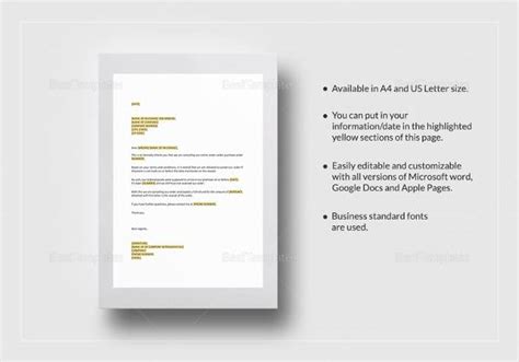 FREE 28 Sample Order Letter Templates In PDF Word Pages Google Docs