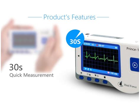 Easy Ecg Monitor — Prince 180b B1 Continuous Measurement Bluetooth