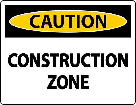 Caution Construction Signs