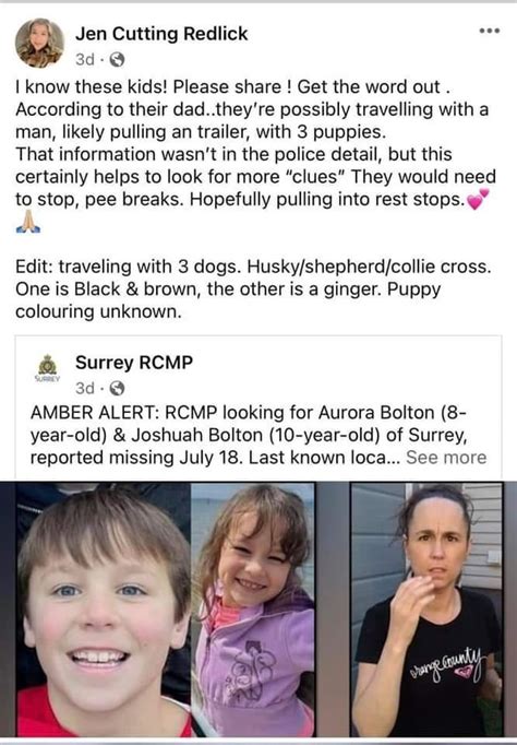 Update 1pm July 23rd Still Missing My Nephew And Niece Are Missing