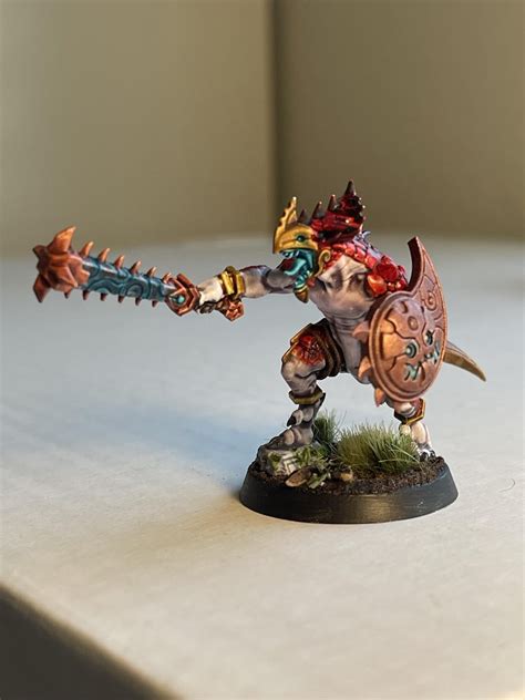 First Ever Squad Of Lizard Warriors Complete Rseraphon