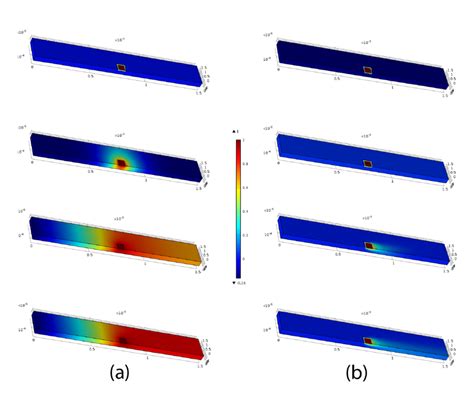 Time Evolution Of The Diffusion Profile Of Drug Agents Inside The