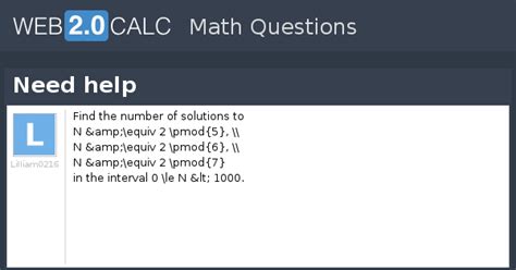 view question need help