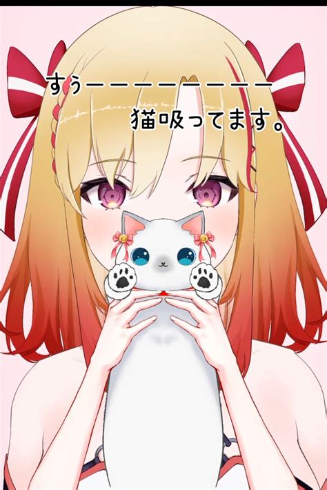 杠葉凪☁️🎀新人vtuber準備中 On Twitter 只今、なぎは 猫を吸ってます。合法です。 名前はポン太郎🐈‍⬛🎀 猫の日