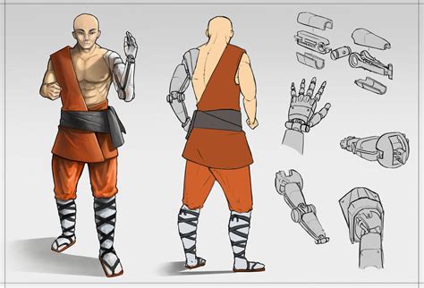 Monk Character Design By Tious On Deviantart