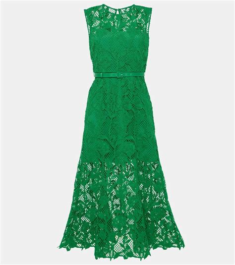 Self Portrait Lace Midi Dress Self Portrait