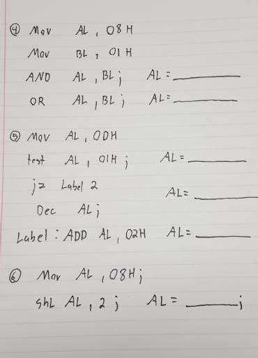 Solved I Need Help In Microprocessor Class