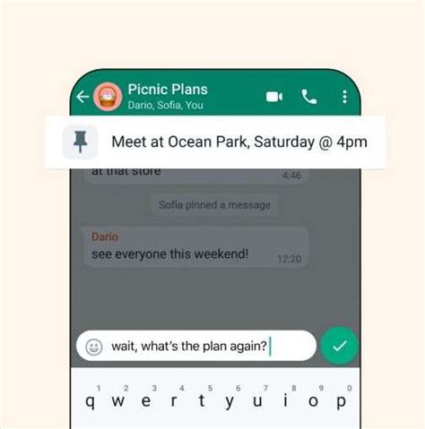 WhatsApp Introduces Message Pinning For Personalized Chats WareData