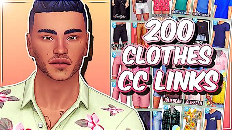 ⭐️ N E W V I D E O ⭐️ The Sims 4 Maxis Match Male Clothes Collection Custom Content Showcase