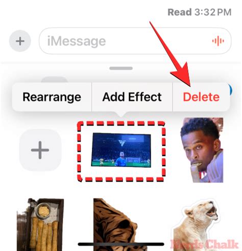 How To Delete Stickers In IOS 17