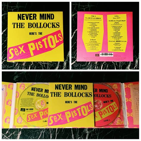 Sex Pistols ‎ Never Mind The Bollocks Heres The Sex Pistols Th สภาพ