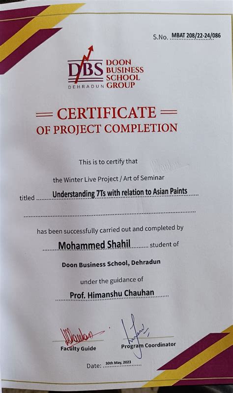 Mohammed Shahil On Linkedin Doonbusinessschool