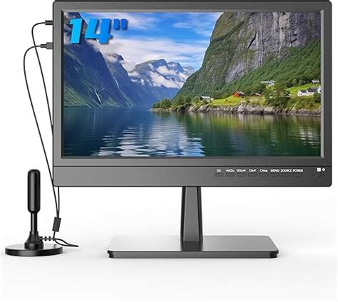 Feihe 14 Inch Small Flat Screen Kitchen Tv With Atsc Tuner