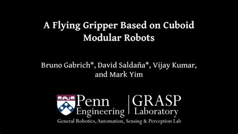 Flying Gripper By Kumar Lab Researchers Akshet Patel 🤖 Posted On The