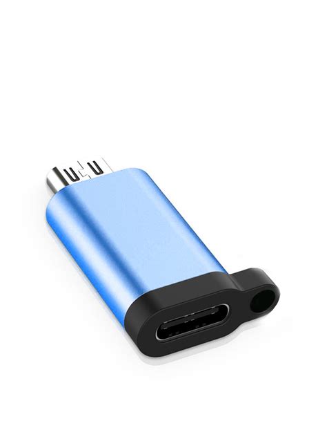 Переходник Otg адаптер Microusb на Usb Type C выход Микро ЮСБ вход
