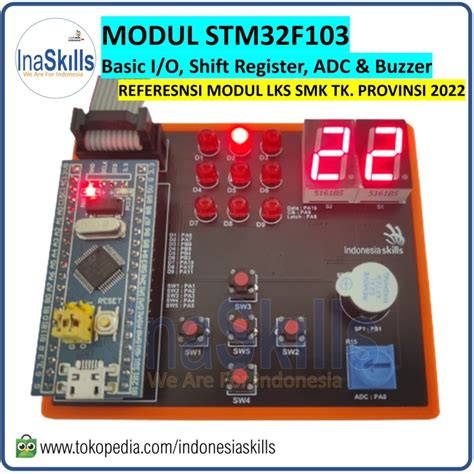 jual modul stm32f103 basic i o adc and register kota bekasi ina