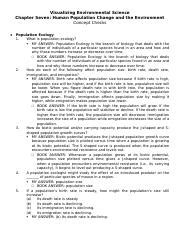 Visualizing Environmental Science Chapter Docx Visualizing Environmental Science Chapter