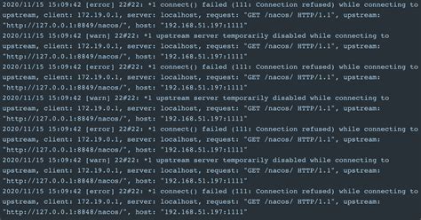 Nacos Uri Nginx Nacos Uri Issue Alibaba Nacos Github