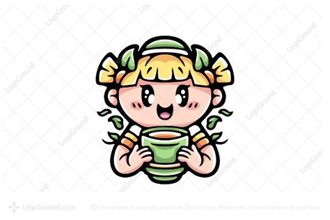 Tea Leaf Girl Logo