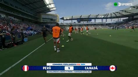 Ver Canal Confirmado Del Canadá Vs Perú De La Copa América 2024 Vía