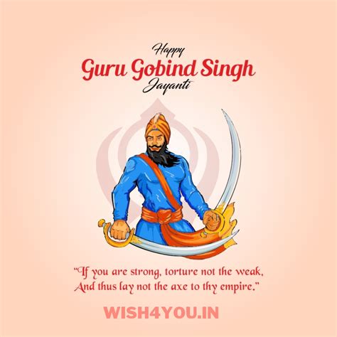Guru Gobind Singh Jayanti 2022 Wishes Wish4you
