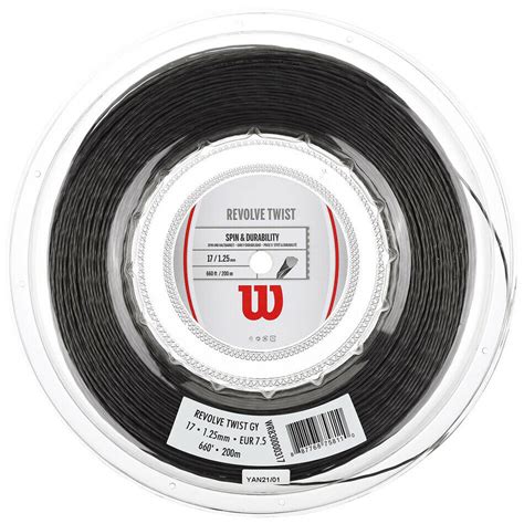 Wilson Revolve Twist 1 25 Kordaj