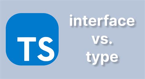 Interface Vs Type 비교